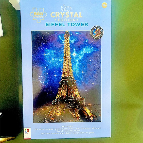 Hinkler | Games | Eiffel Tower Puzzle Night Sky 50 Piece New In Box ...